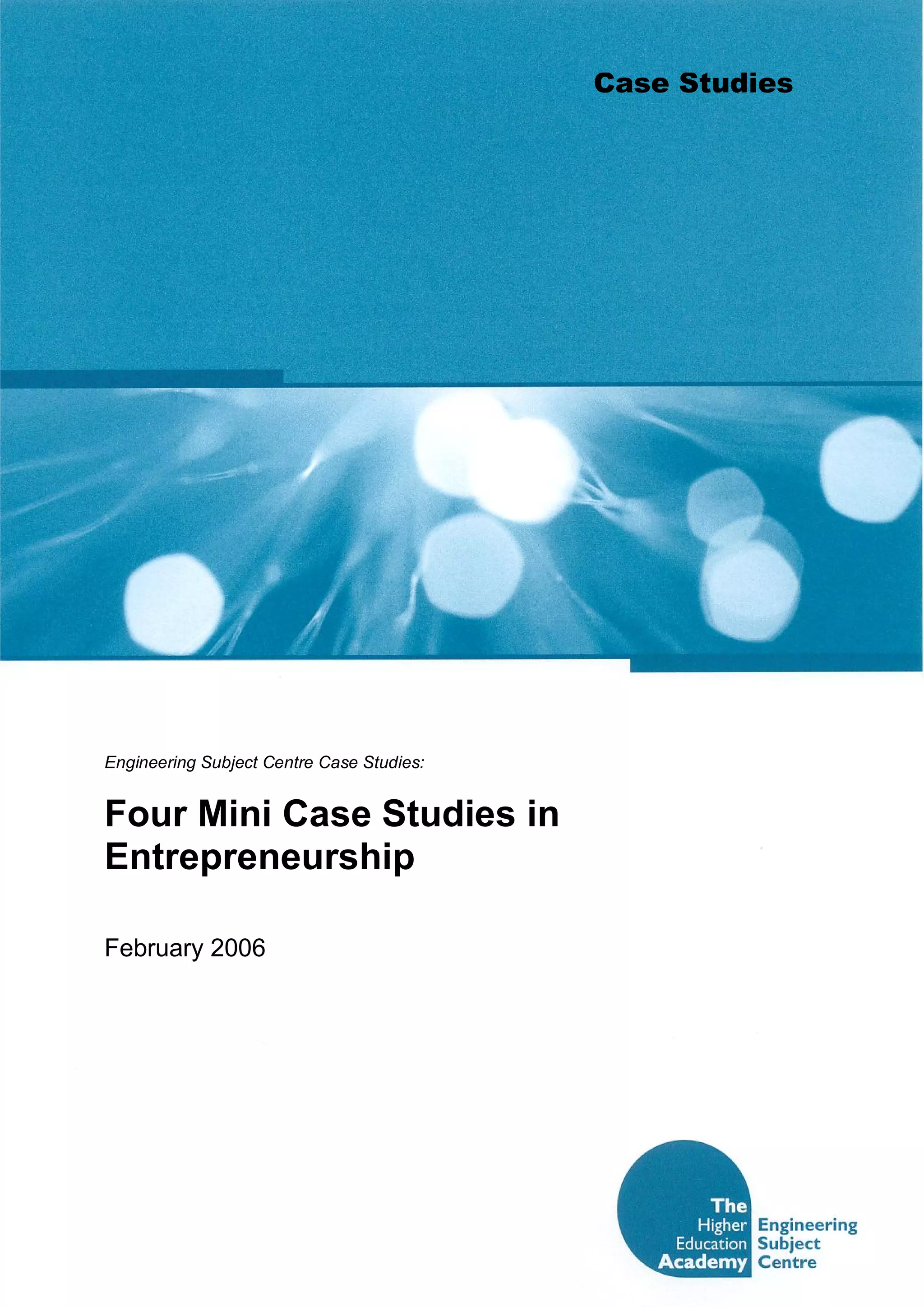 4 mini case studies | PDF