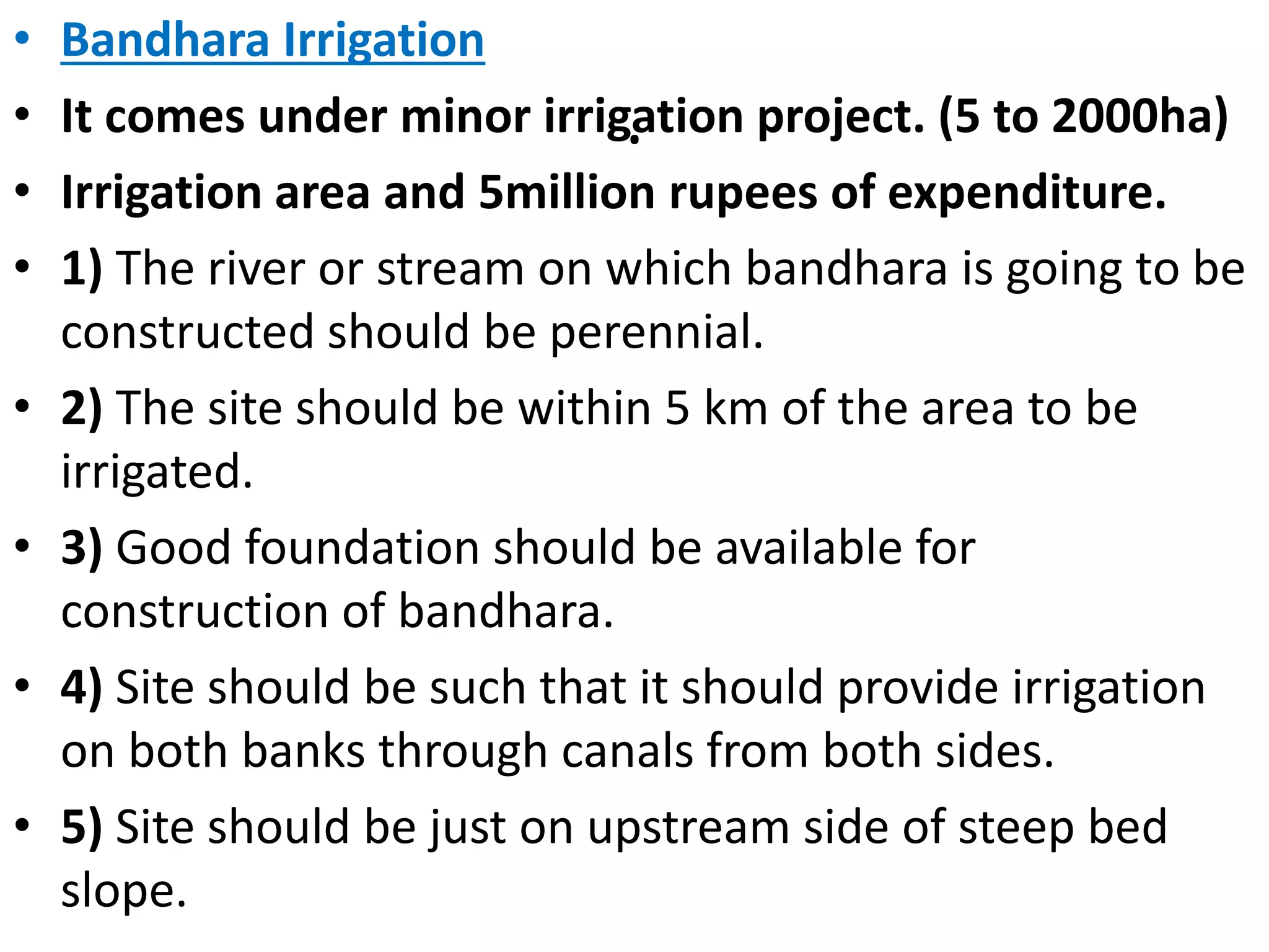 minor and micro irrigation | PPTX
