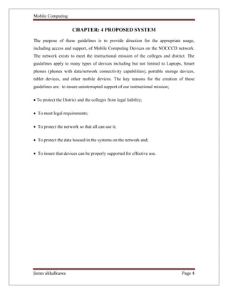 4 (mobile computing) | PDF | Cloud Computing | Internet