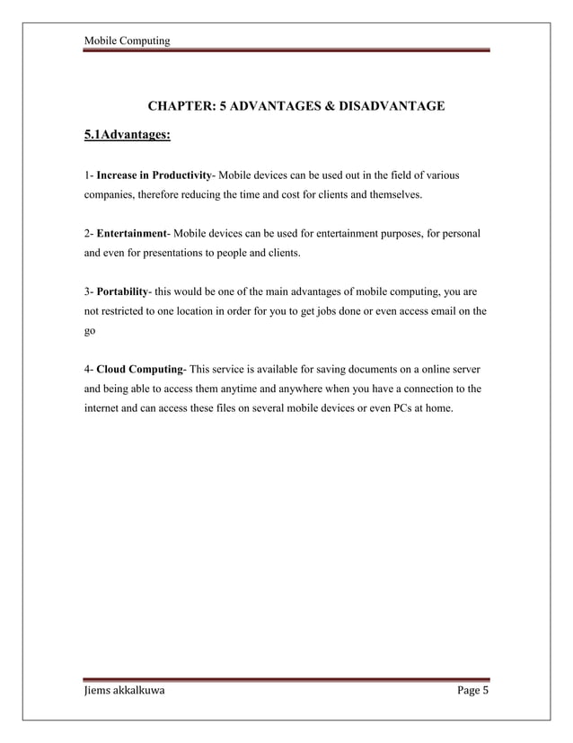 4 Mobile Computing Pdf Cloud Computing Internet