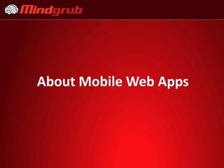 Mobile Web vs. Native Apps | PPTX | Web Development | Internet