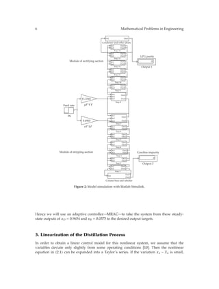 4 modeling and control of distillation column in a petroleum process | PDF