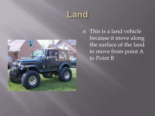 4 modes of transportation | PPTX