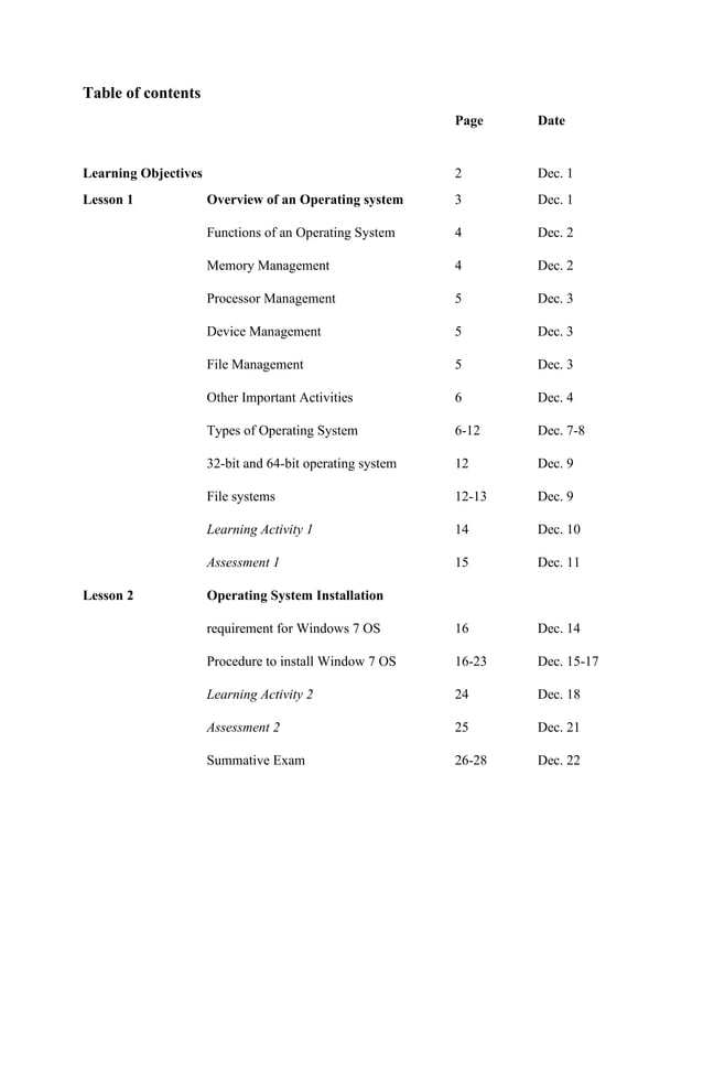 4 Module Operating Systems Configuration And Use By Mark John Lado Pdf