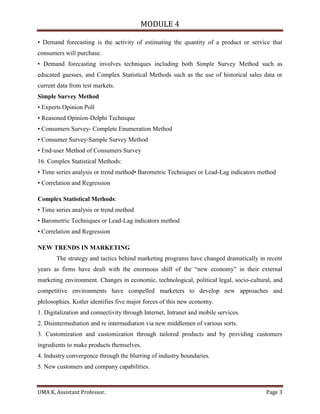 4 module Marketing Management | PDF