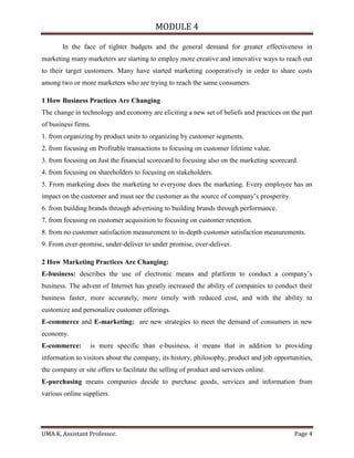 4 module Marketing Management | PDF