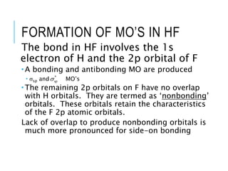 Molecular orbital theory - Organic Chemistry | PPTX