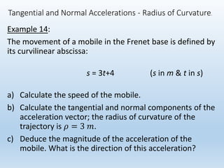 4 motion of a particle in a plane (part iv) | PPT