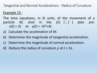 4 motion of a particle in a plane (part iv) | PPT