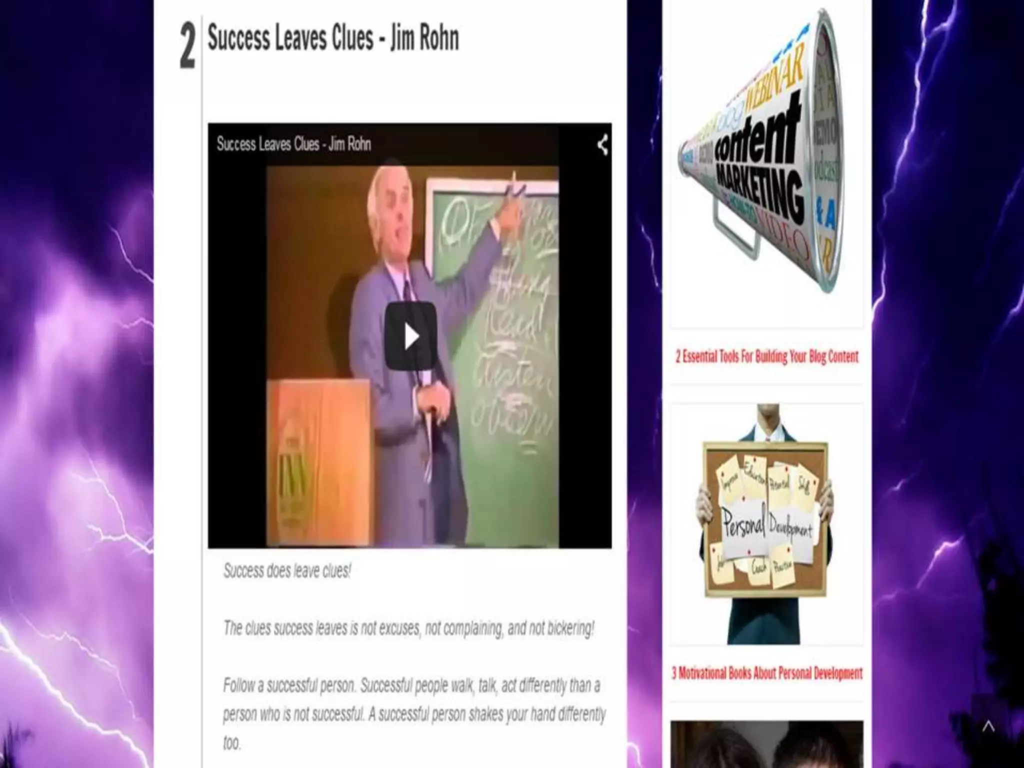 4 Motivational Jim Rohn Videos | PPT