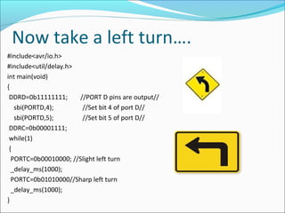 Controlling Motors for Robot | PPT