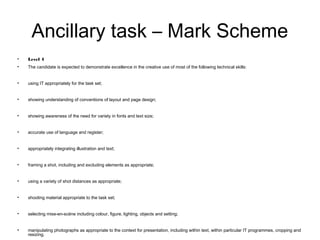Ancillary tasks 1 | PPT