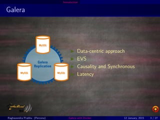 Galera with Docker: How Synchronous Replication and Linux Containers ...