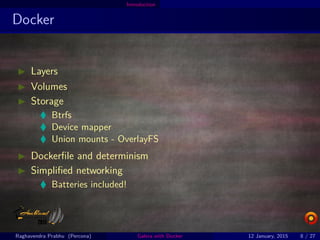 Galera with Docker: How Synchronous Replication and Linux Containers mesh together | PDF