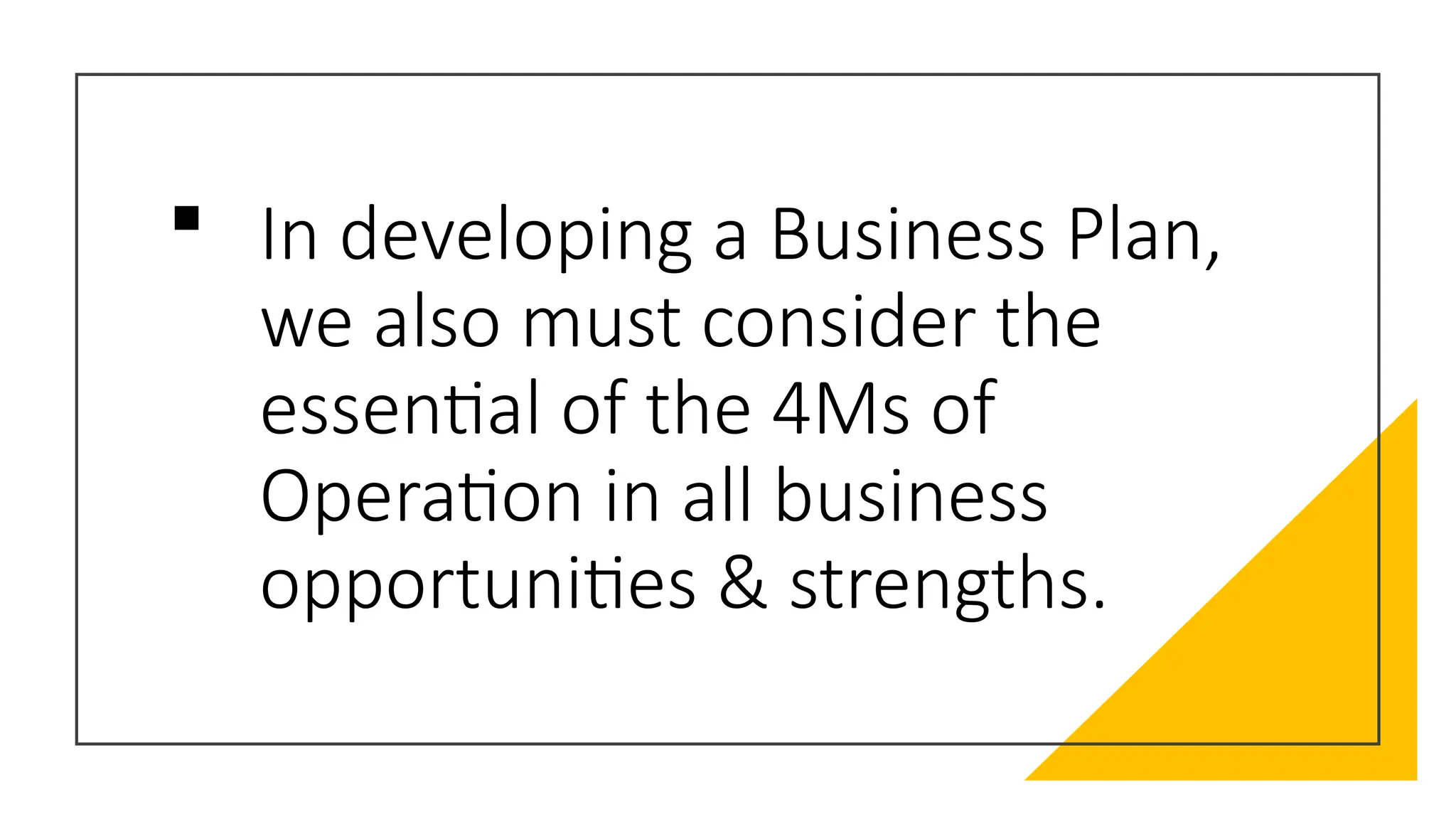 4ms-of-operation. entrepreneurship for grade | PPTX