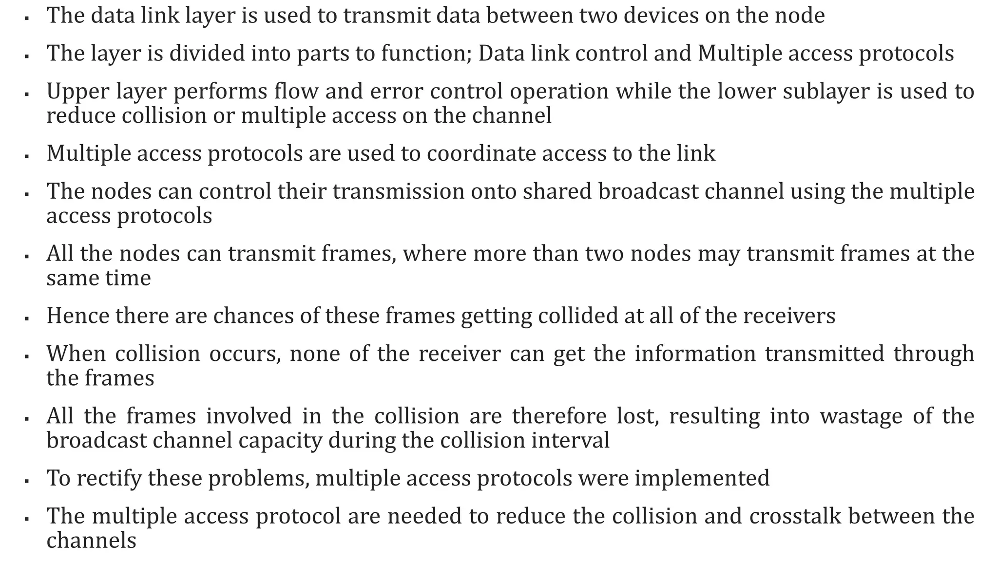 4_Multiple Access Protocol.pdfdsvavwvAWEFWFW | PDF