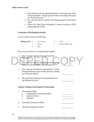 Music Grade-10 TG Quater 1 | PDF