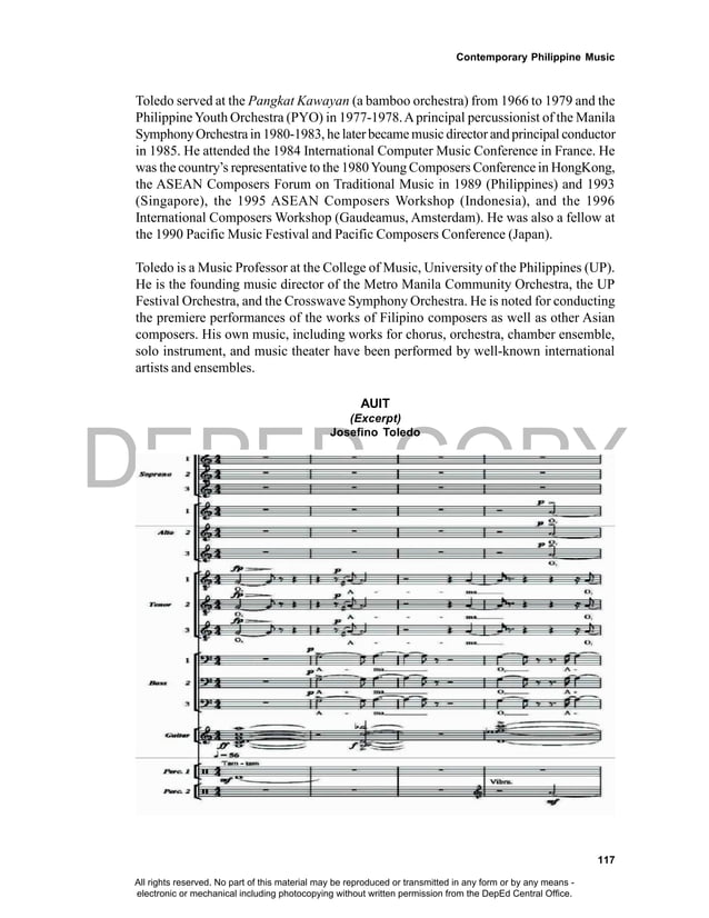 music 10 learners material quarter 3 | PDF