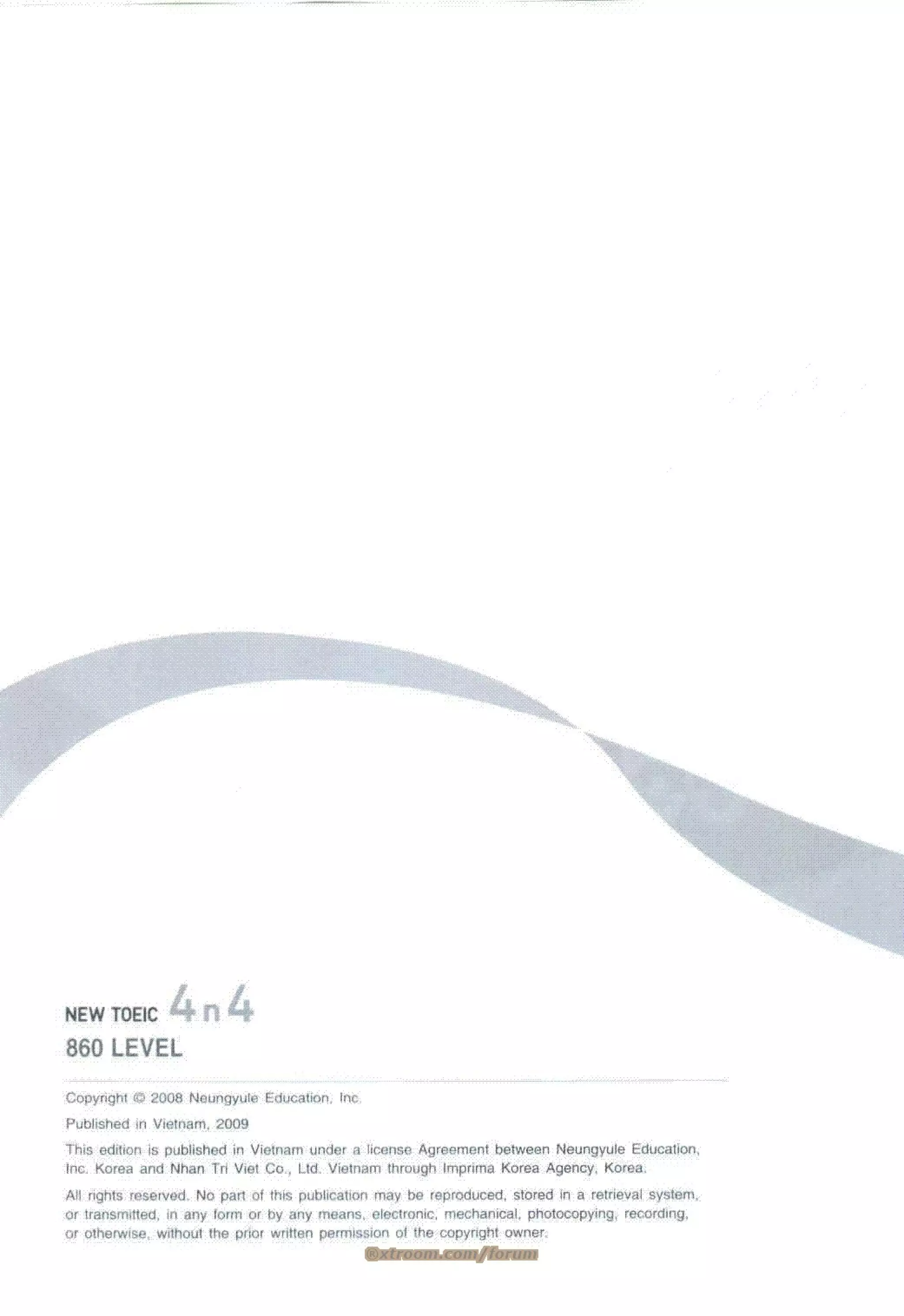 4n4 new toeic 860 level | PDF