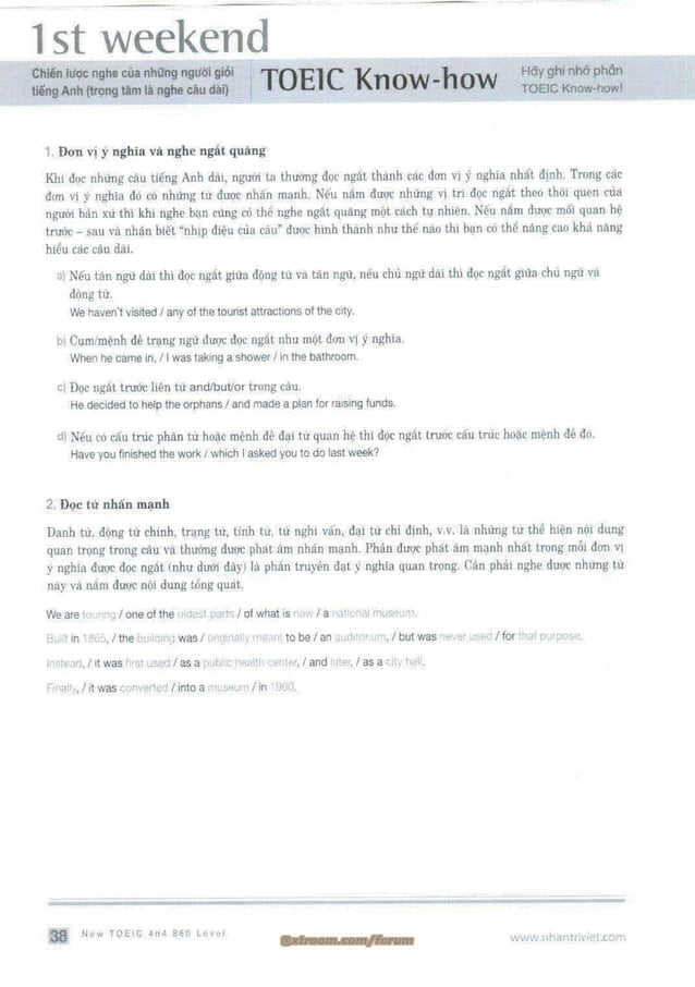 4n4 new toeic 860 level | PDF