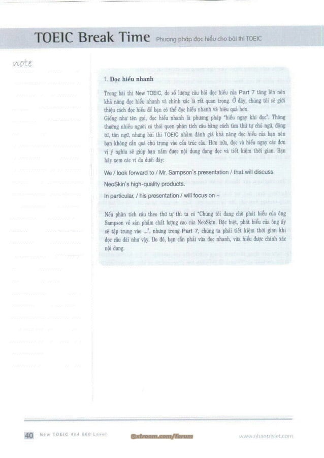 4n4 new toeic 860 level | PDF