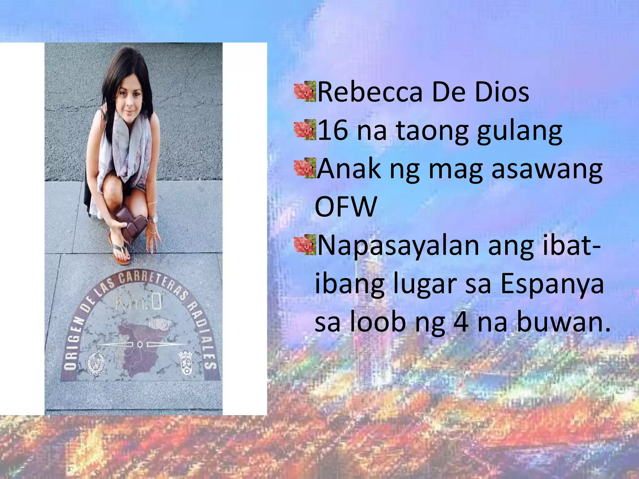 Ang Apat na buwan ko sa Espanya | PPTX