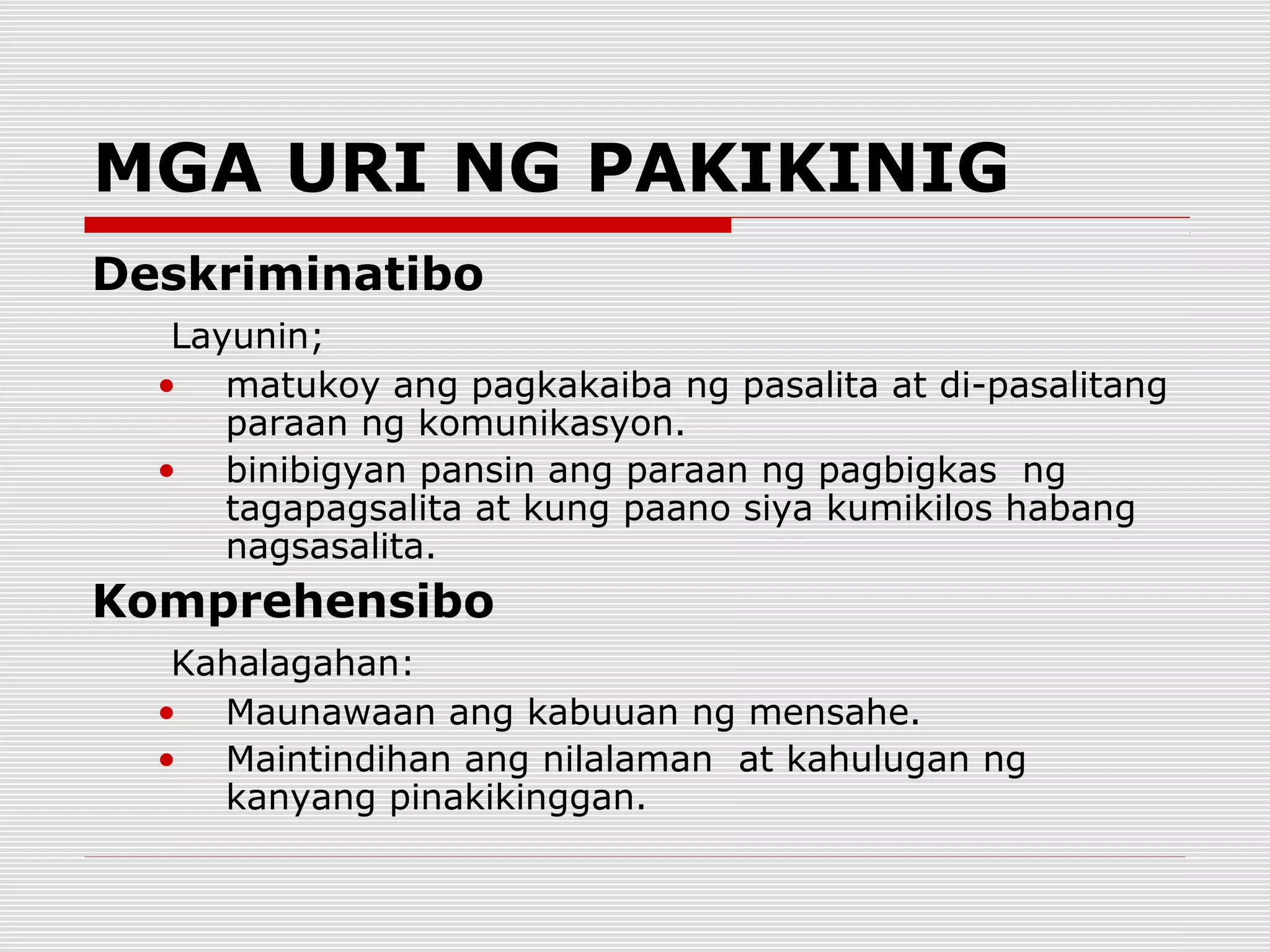 4 na makrong kasanayan | PPT