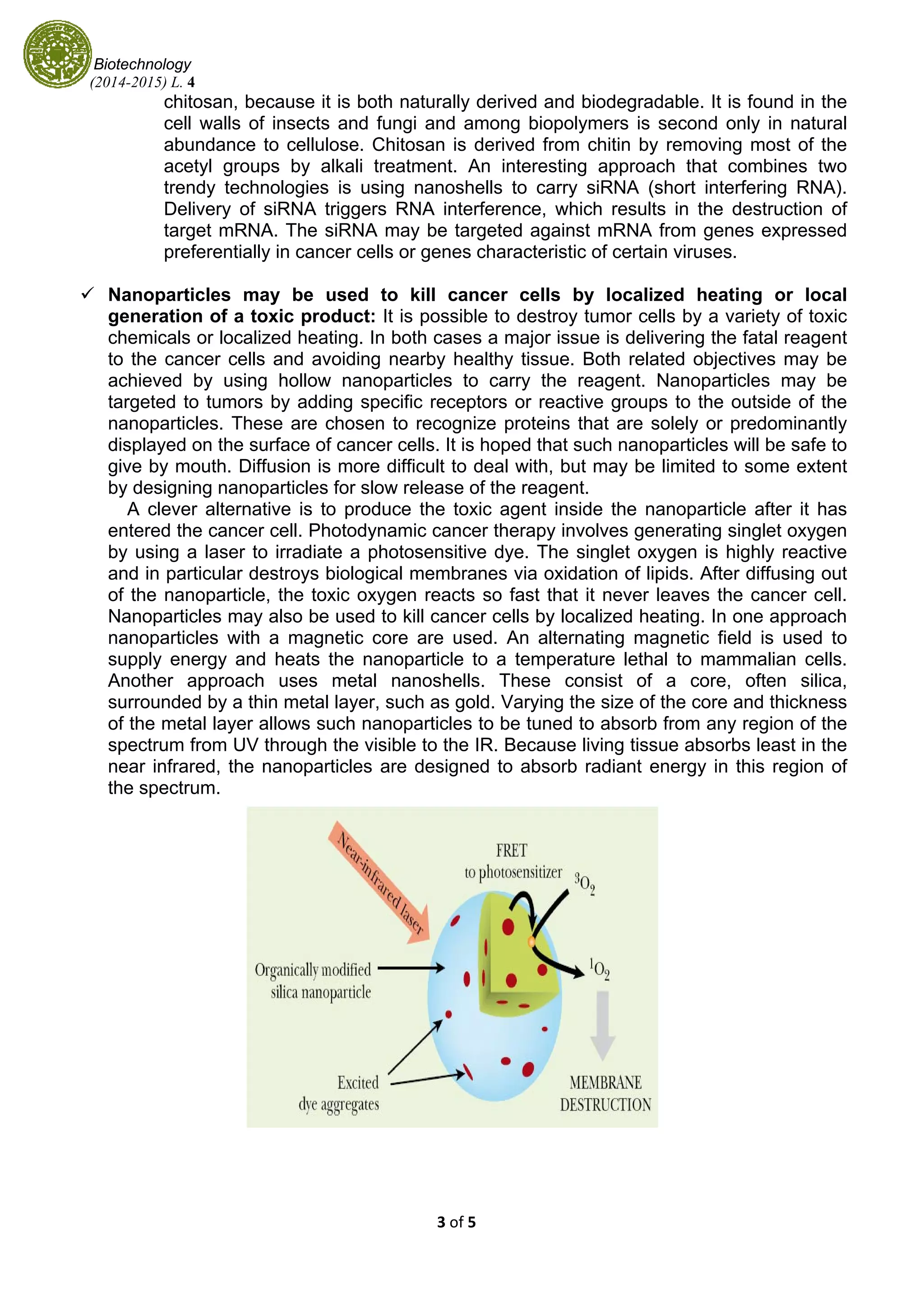 Nanobiotechnology | PDF