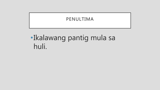 4 na uri ng diin | PPTX