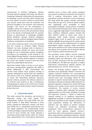 AI-Driven Digital Therapy: A Personalized Stress & Anxiety Management ...