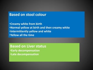 4 neonatal cholestasis | PPTX