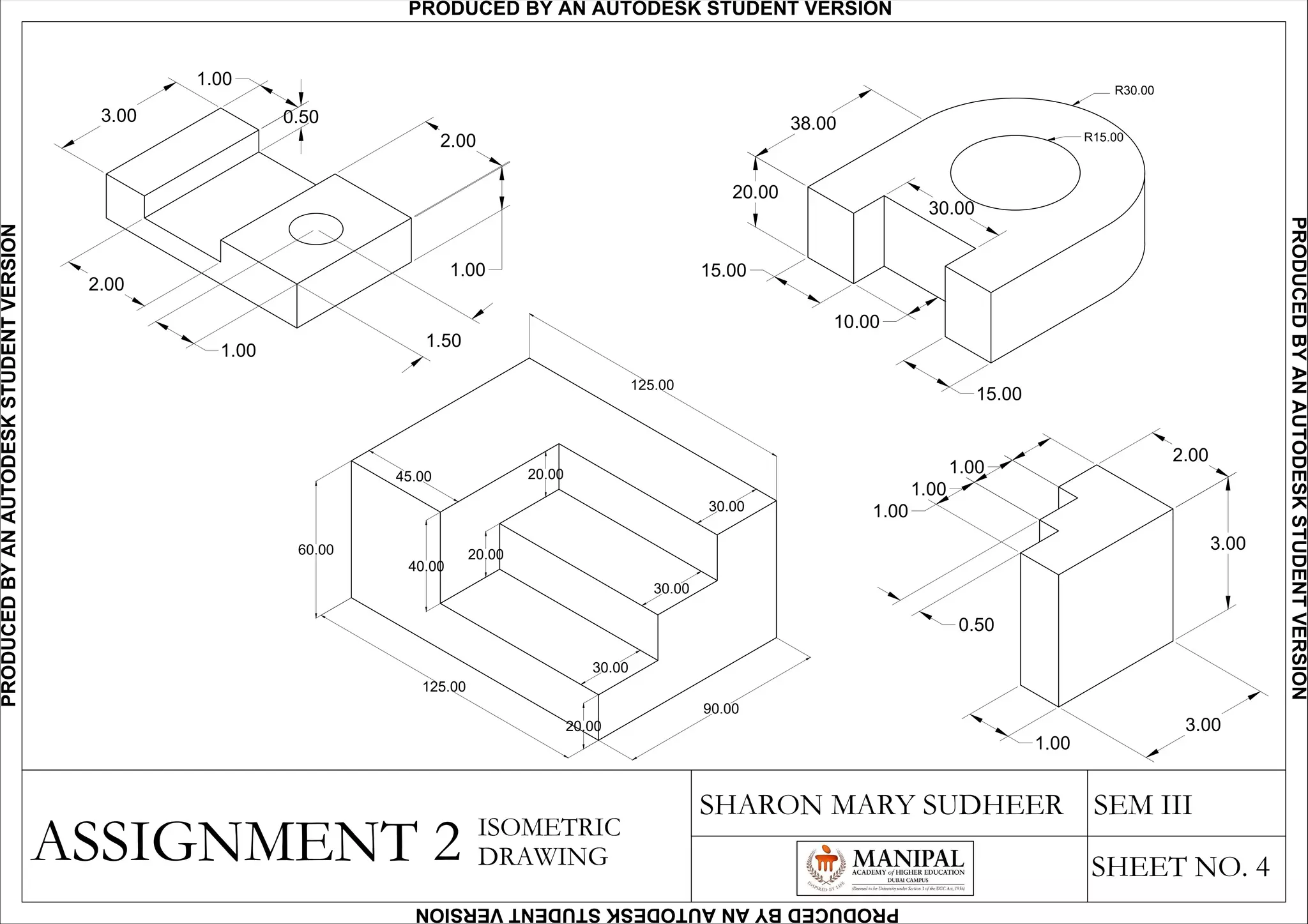 isometric blocks Autocad Project | PDF