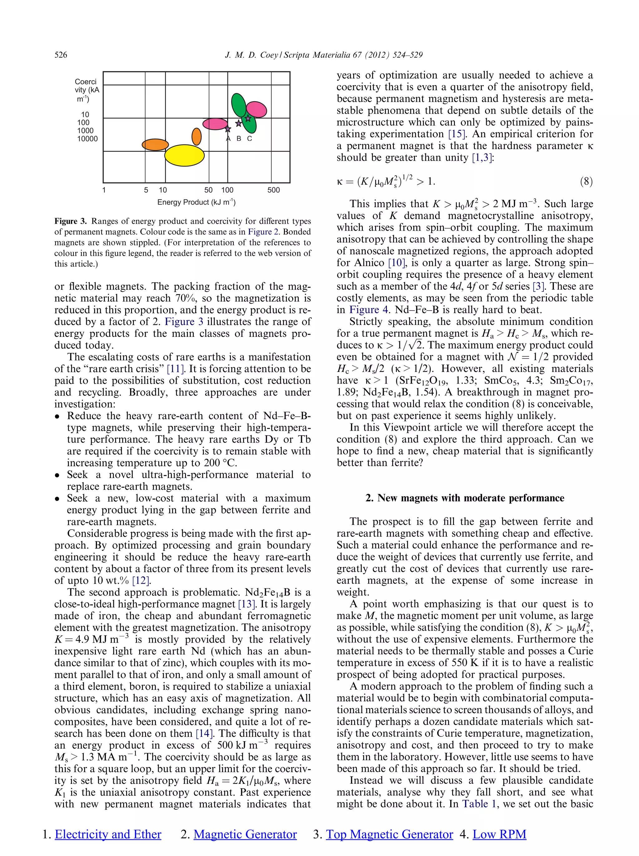 Permanent magnets: Plugging the gap | PDF