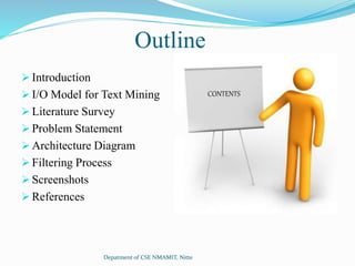 Text Mining Framework | PPTX
