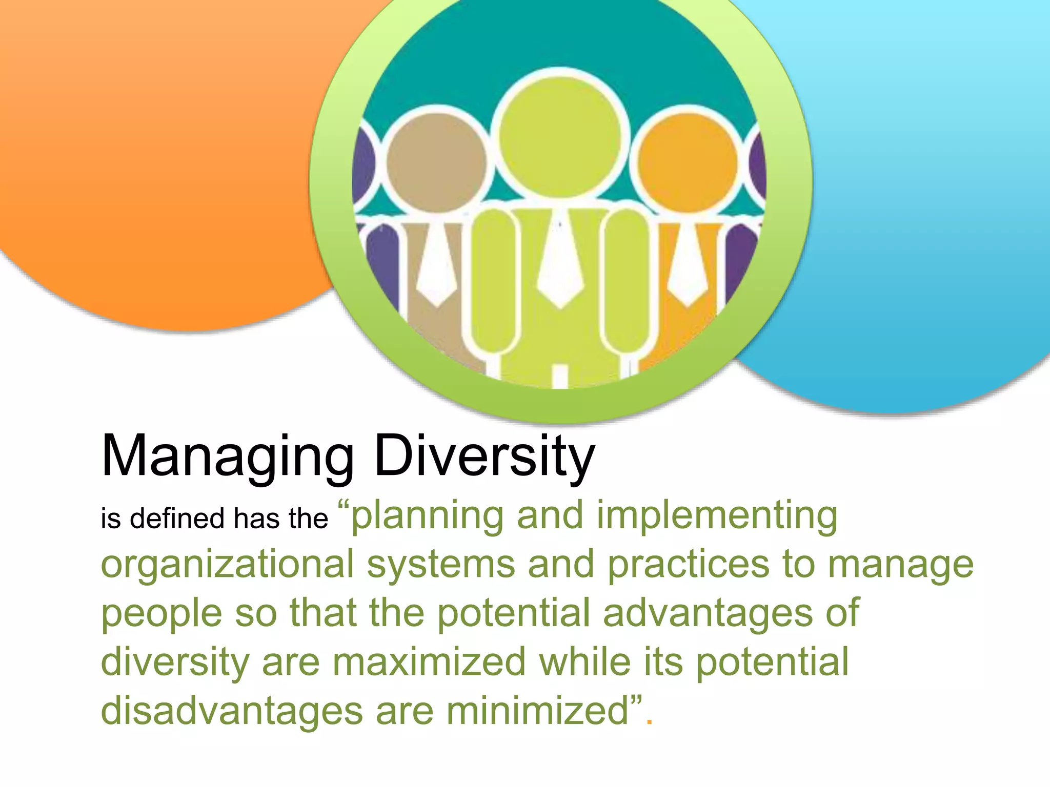 Managing Diversity in The Workplace (HRM) | PPTX