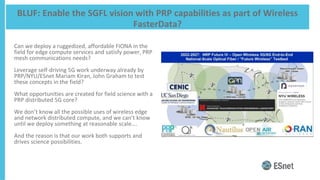Wireless FasterData and Distributed Open Compute Opportunities and ...