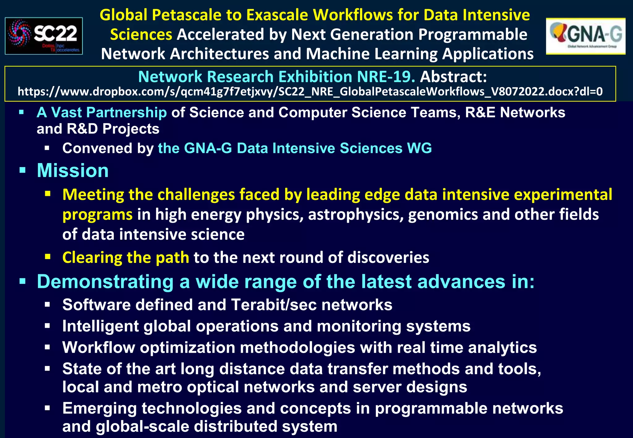 Global Network Advancement Group Next Generation Network-Integrated ...