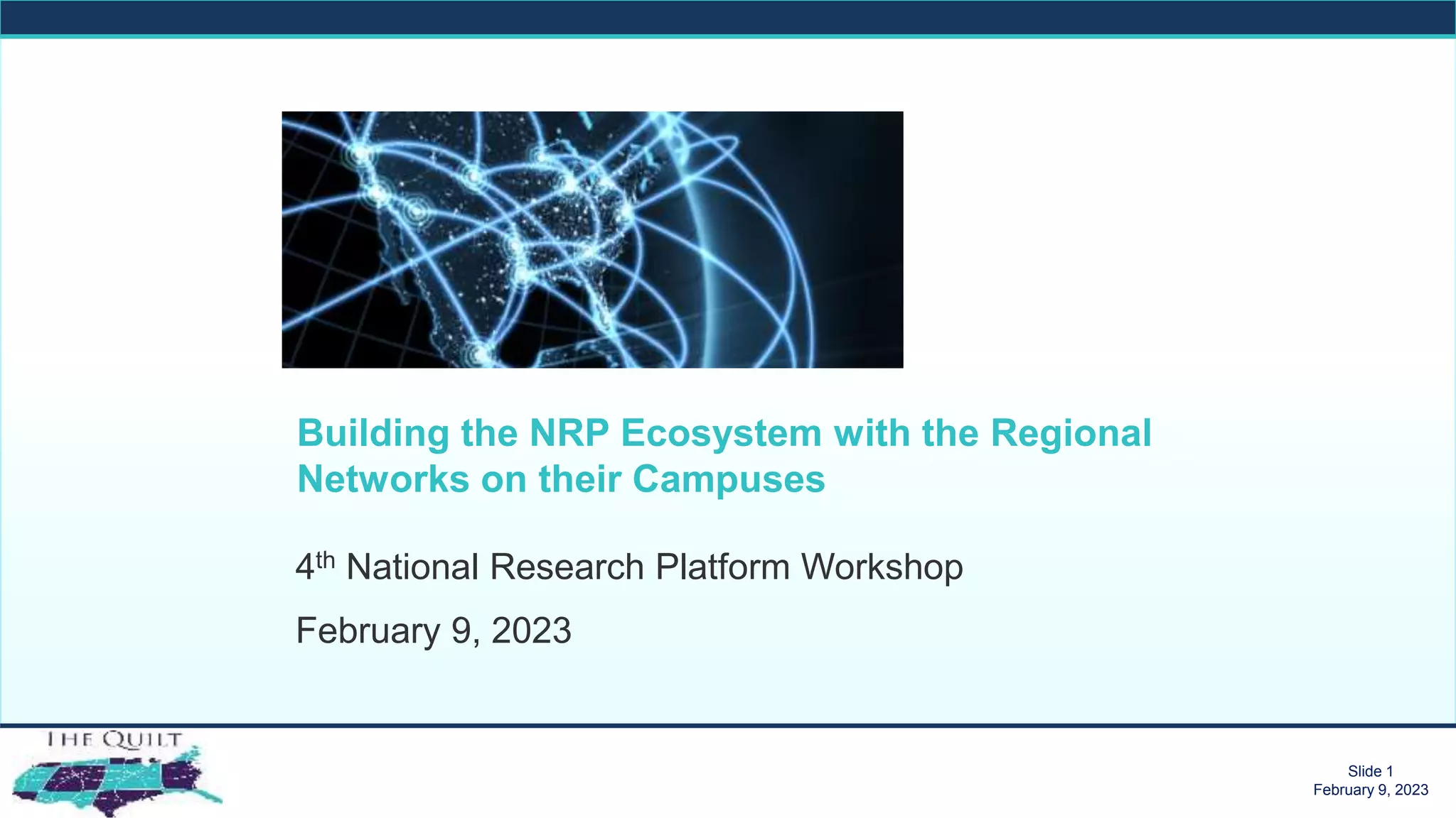 Panel: Building the NRP Ecosystem with the Regional Networks on their ...