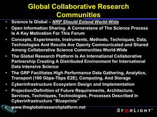Panel: The Global Research Platform: An Overview | PDF