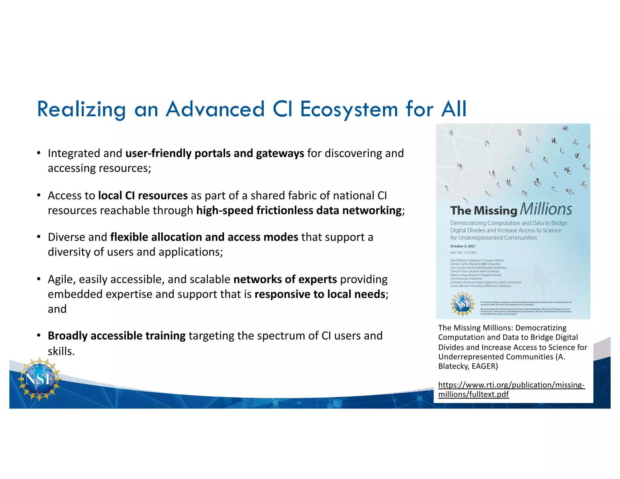 Democratizing Science through Cyberinfrastructure - Manish Parashar | PPT