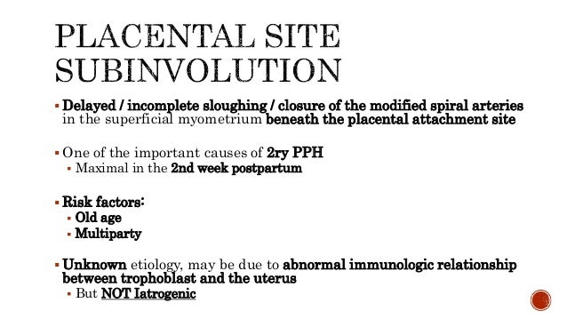 4Nsic - Postpartum Hemorrhage