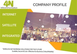 Four Networks telecommunication Company profile | PPT