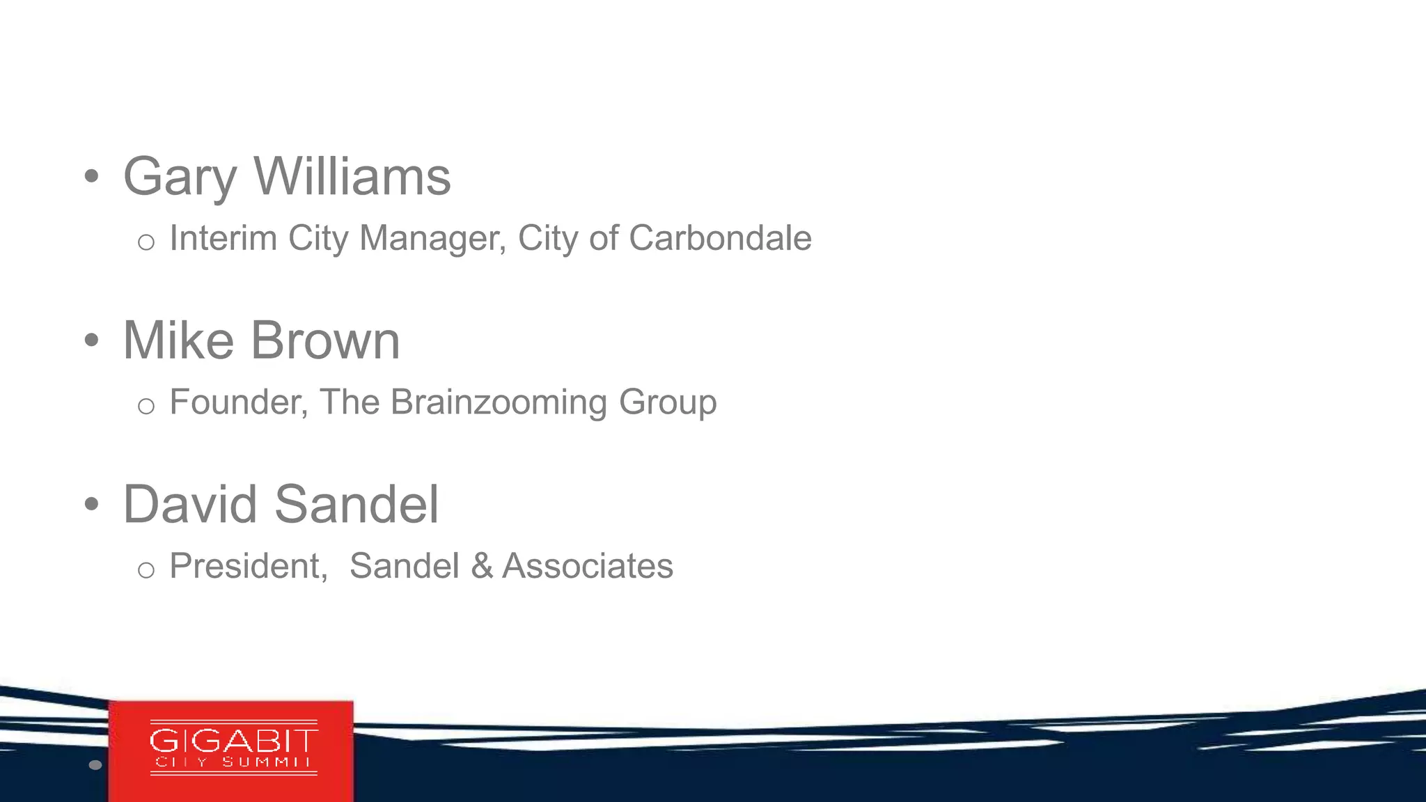 Brown Sandel Williams - Building a Playbook for Carbondale IL - GCS16 ...