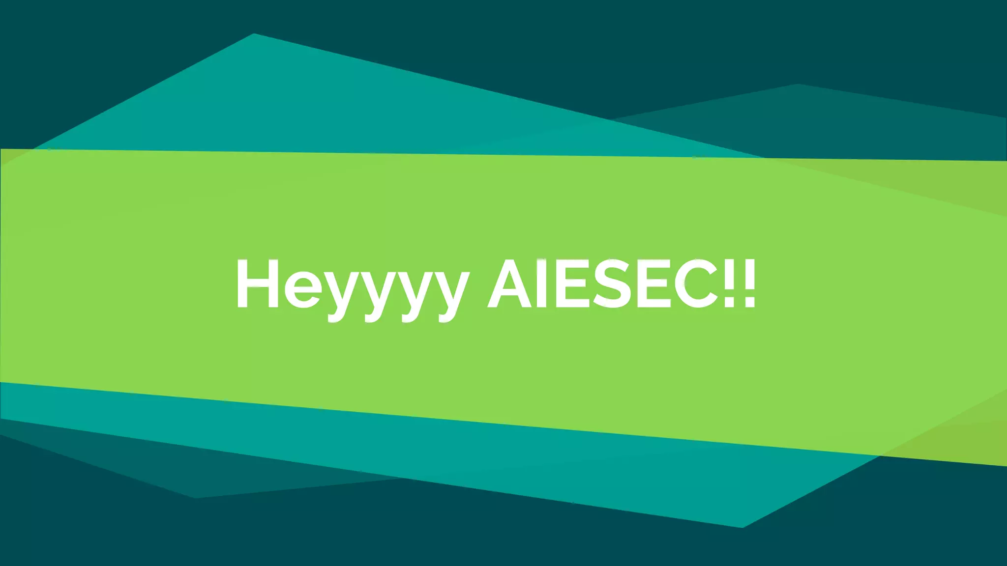 The AIESEC Experience | PPTX