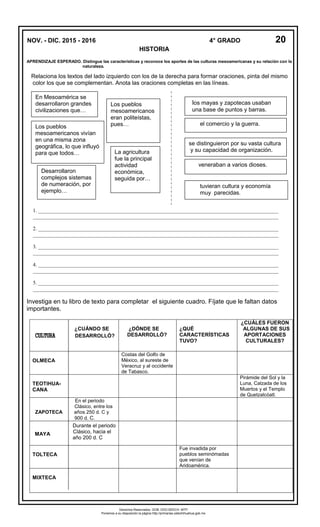4o. material de apoyo nov dic 2015-2016 | PDF