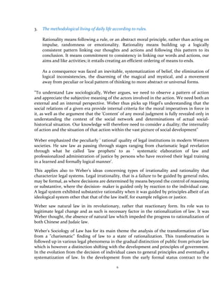 Max Weber's Legal Thought & Contribution | PDF