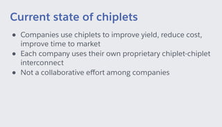 Chiplets in Data Centers | PDF