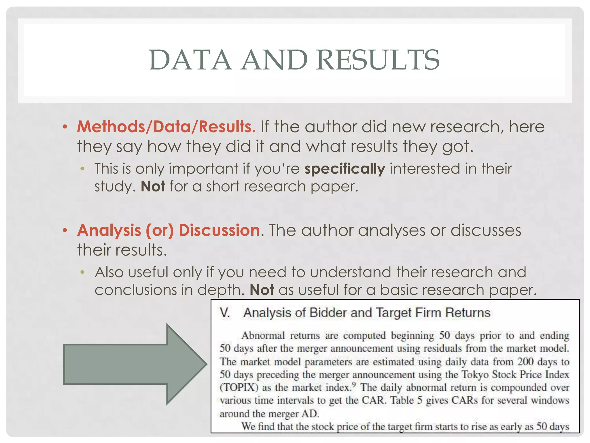 Reading Academic Journal Articles | PPTX