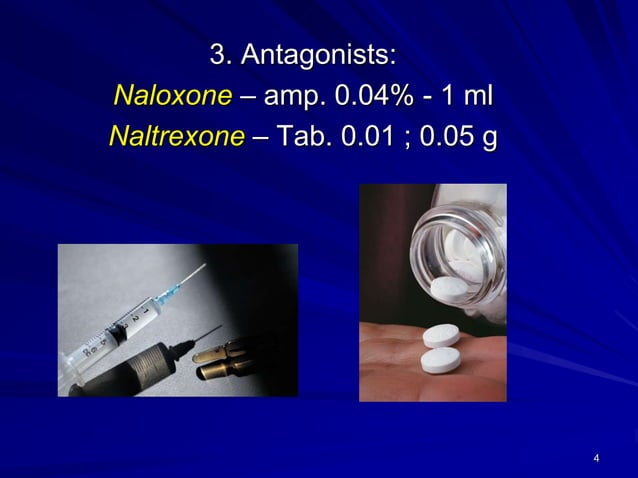 Opioid and non opioid antagonists | PPT