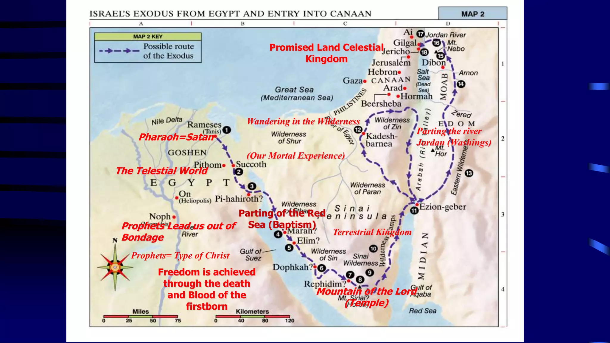 4 our journey of faith the exodus patterns provocation of grace & tree ...